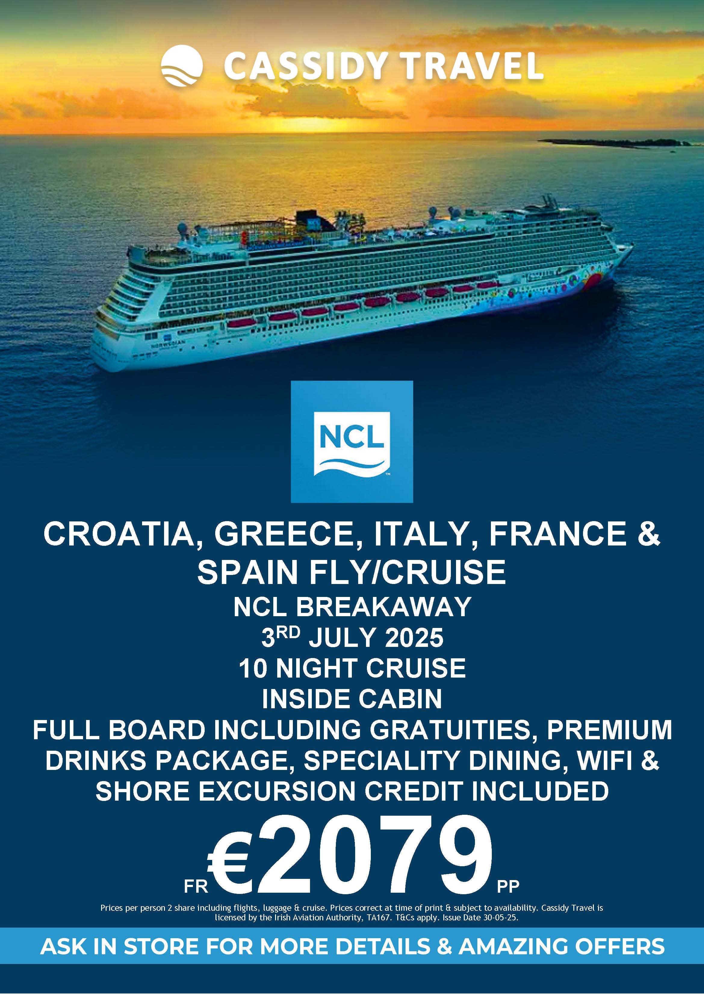 Affordable 2025 Holiday Packages | Cassidy Travel Ireland